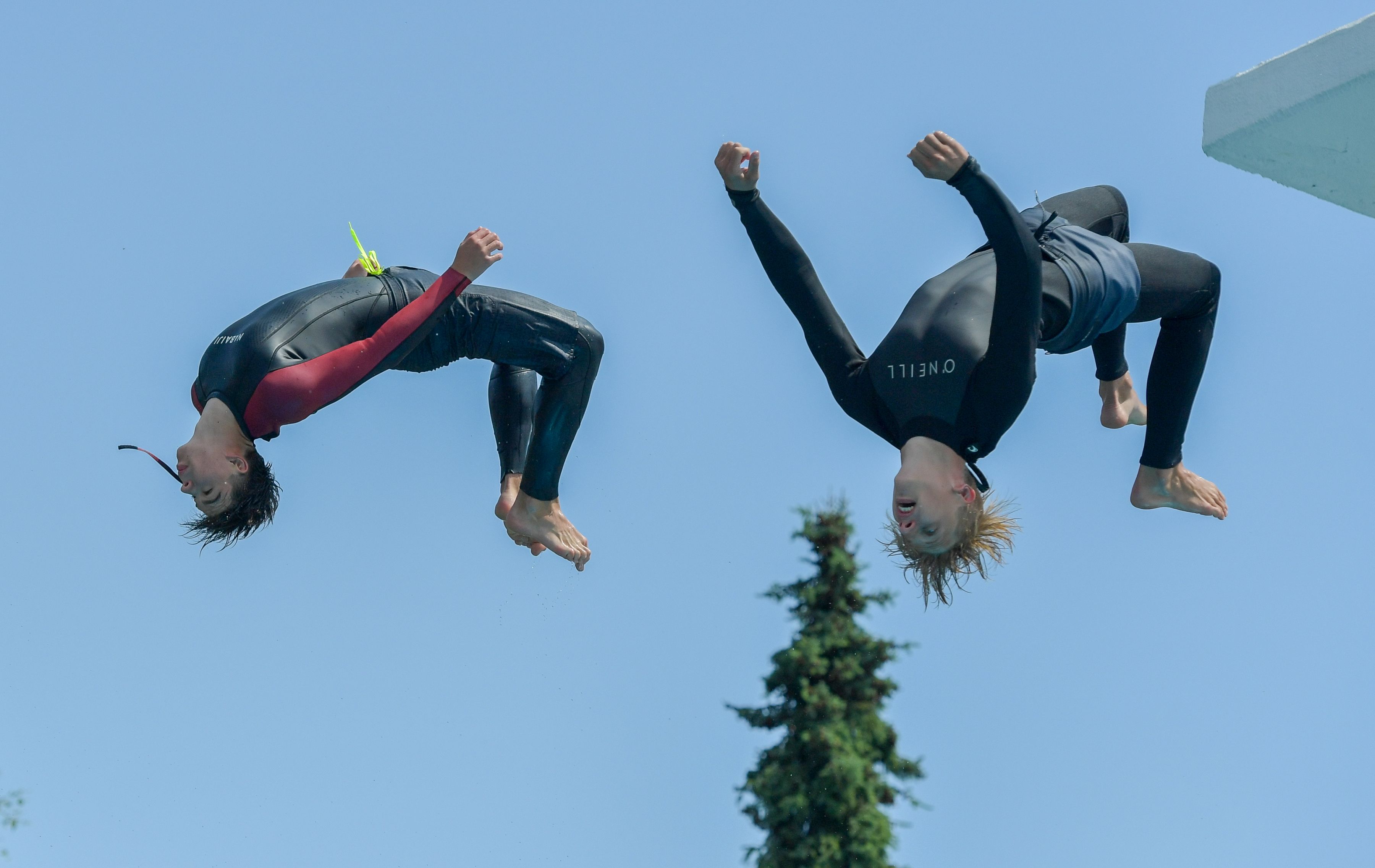 "Freestyle Diving Event" im Stadionbad: Unterkärntner Nachrichten