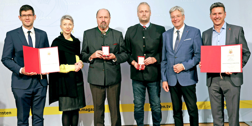 Auszeichnung des Landes: Herbert Hauser (56) und Friedrich Dohr (71 ...