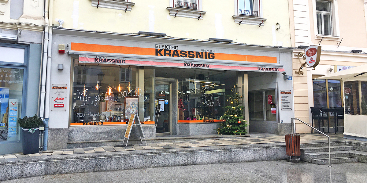 Zum Jahresende: »Elektro Krassnig« zieht vom Hohen Platz in den Süden: Unterkärntner Nachrichten