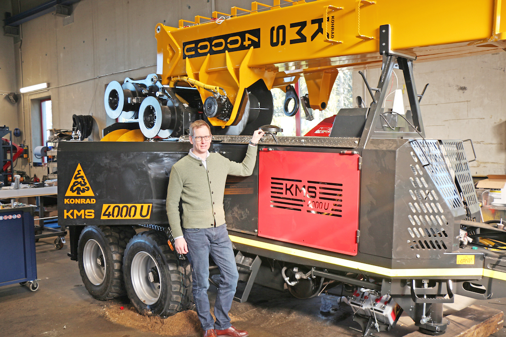 Konrad Forsttechnik: Aus einer Idee heraus entwickelte sich der ...